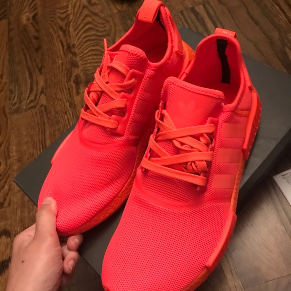 adidas | Shoes | Adidas Nmd R Triple Solar Red | Poshmark
